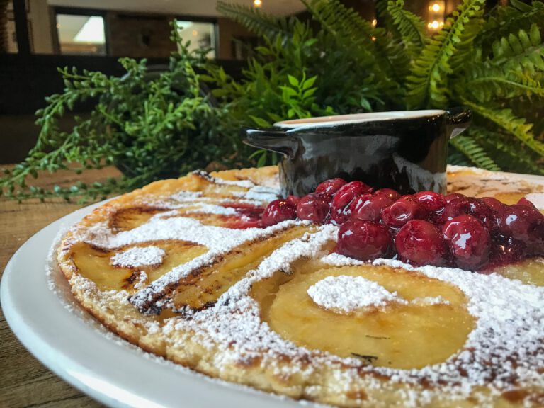 Menukaart - de Financiën - pannenkoekenrestaurant